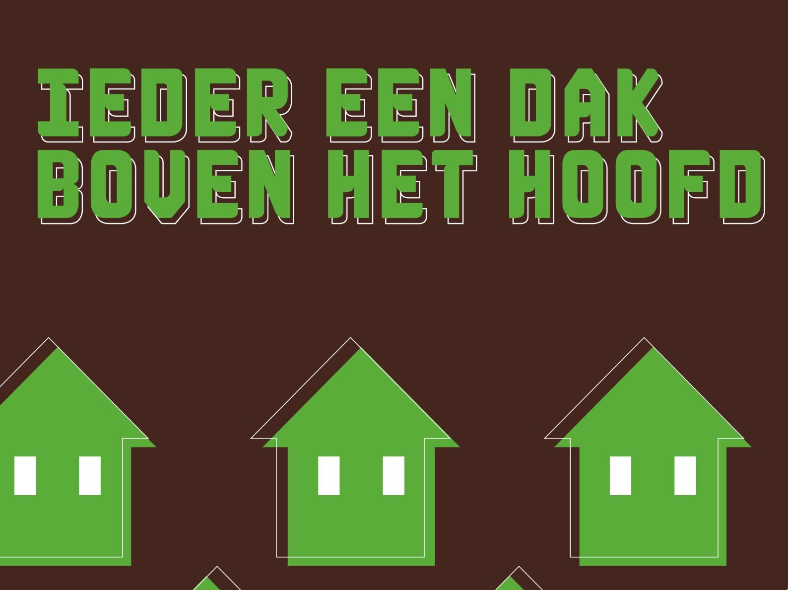 Manifest Ieder een dak boven het hoofd - PINK! Politiek